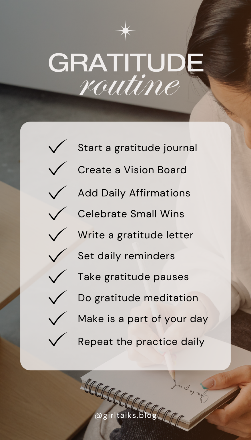 Practice Gratitude: A Simple Habit for the New Year - Girl Talks